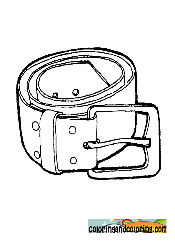 Coloring Belt Of Truth Activity Coloring Pages