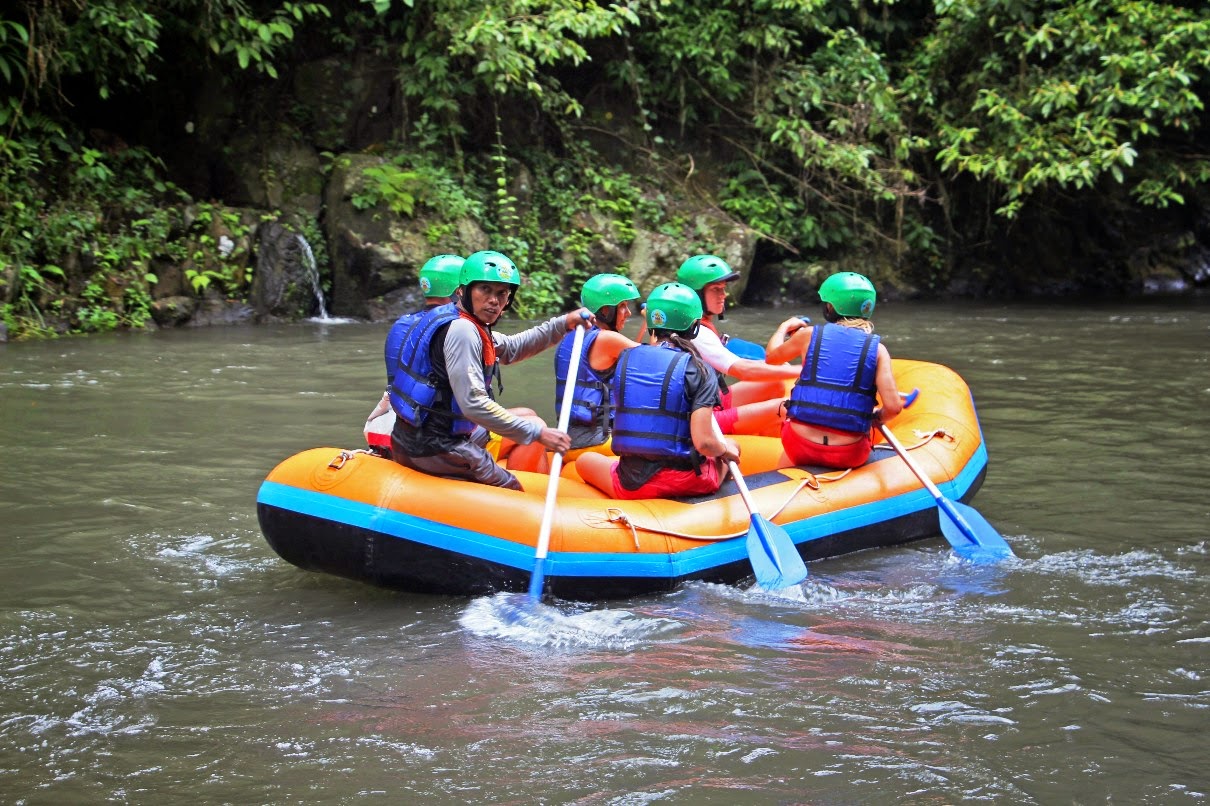 the viewing deck: Bali Adventure 2nd part; Ayung River White-Water Rafting