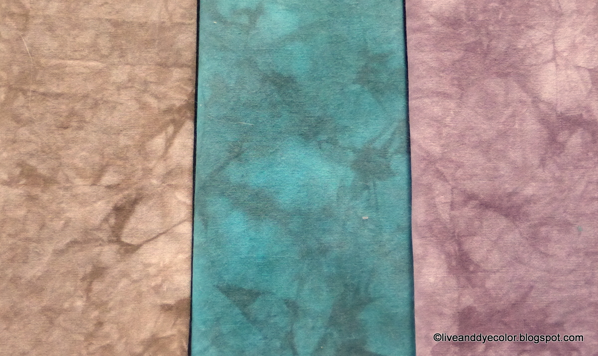 Live and Dye Color: Overdyeing experiments - part 3 - some fabric pics ...