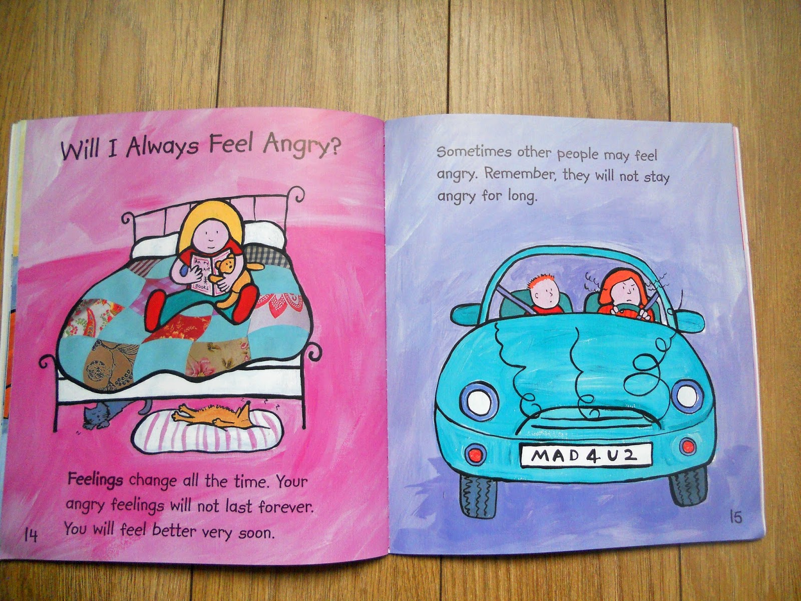 Missus B's Picture Book Reviews: Feelings Series: Angry