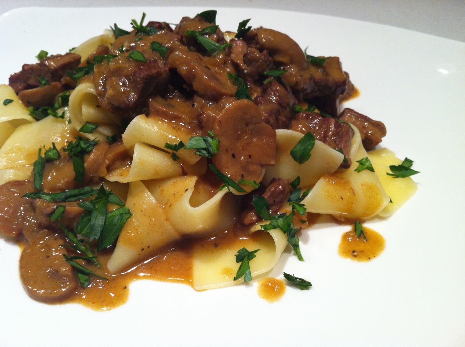 Le penchant gourmand: Boeuf stroganov