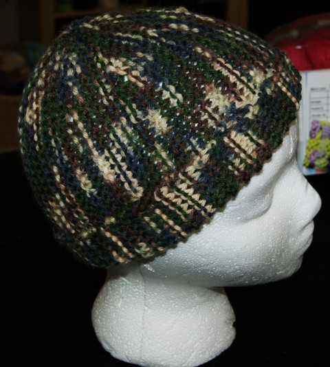 Elly's Short Row Hat - Great Balls of Wool