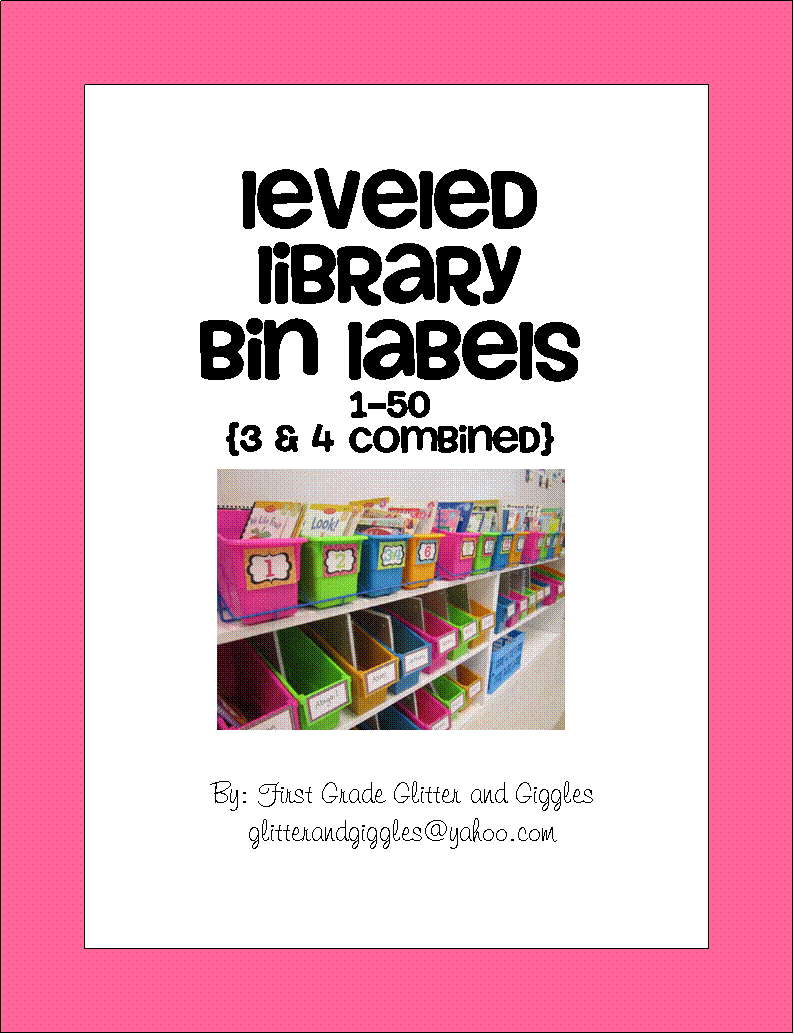 First Grade Glitter and Giggles: A Few Things...