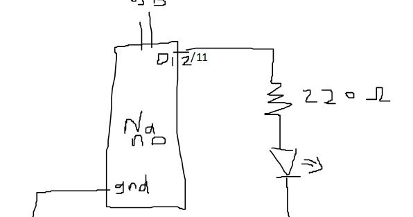 LED Blinking With Arduino Nano