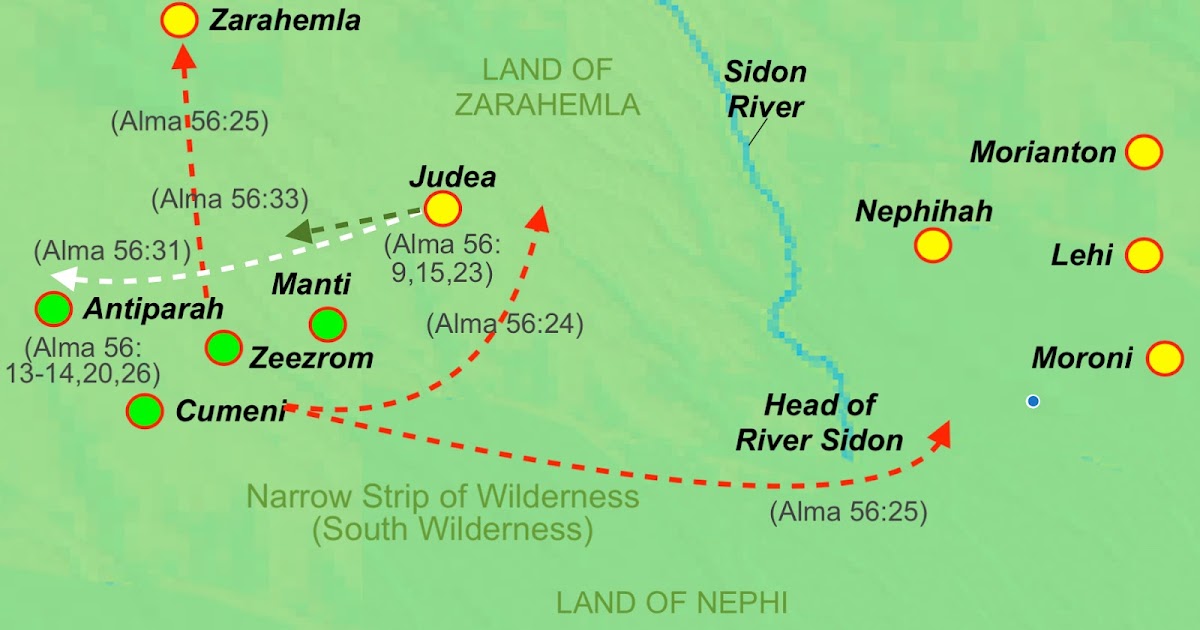 NephiCode: The Head, Source, or Headwaters of the Sidon – Part III