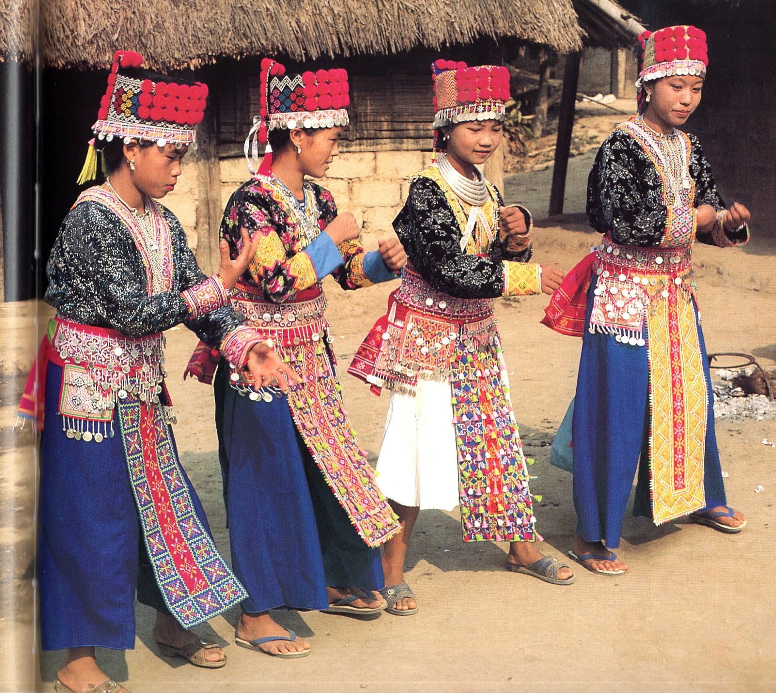 FolkCostume&Embroidery: Overview of the Peoples and Costumes of Myanmar ...