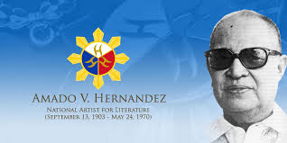 Kulturang Pinoy: Biography of : Amado V. Hernandez