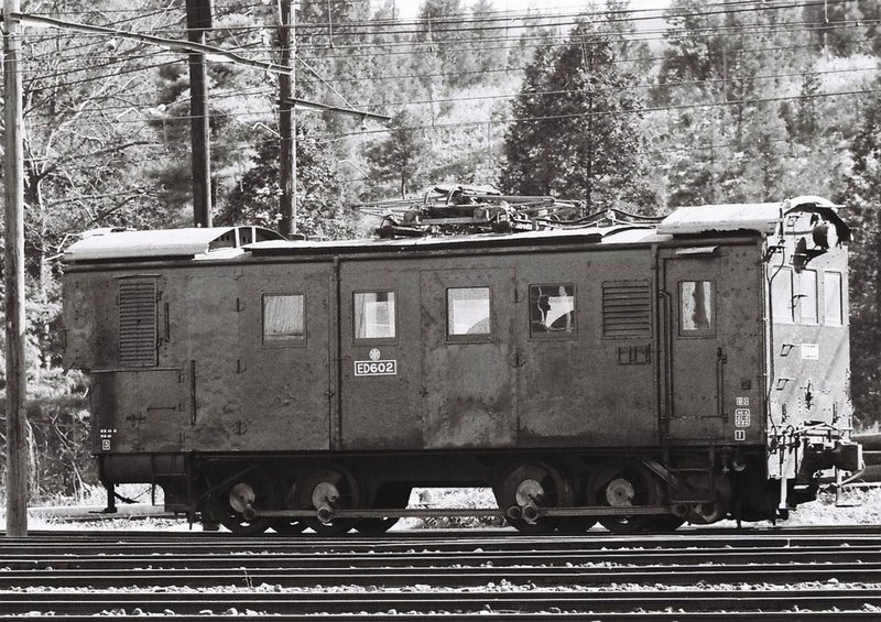 地方私鉄 1960年代の回想: 東武日光軌道線 ED602の今