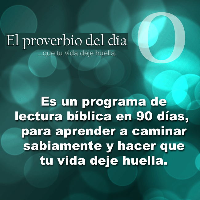 Por pura curiosidad: El proverbio del día