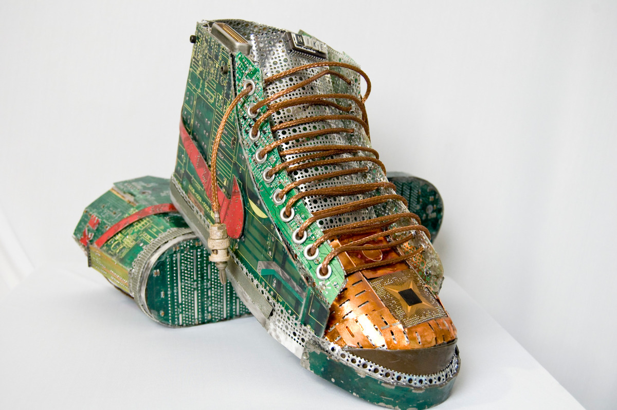 ROS.E.: Awesome Nike shoe sculptures