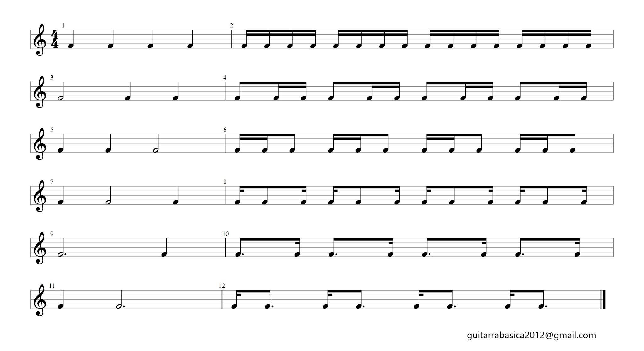 ¿COMO LEER CORCHEAS Y SEMICORCHEAS JUNTAS?