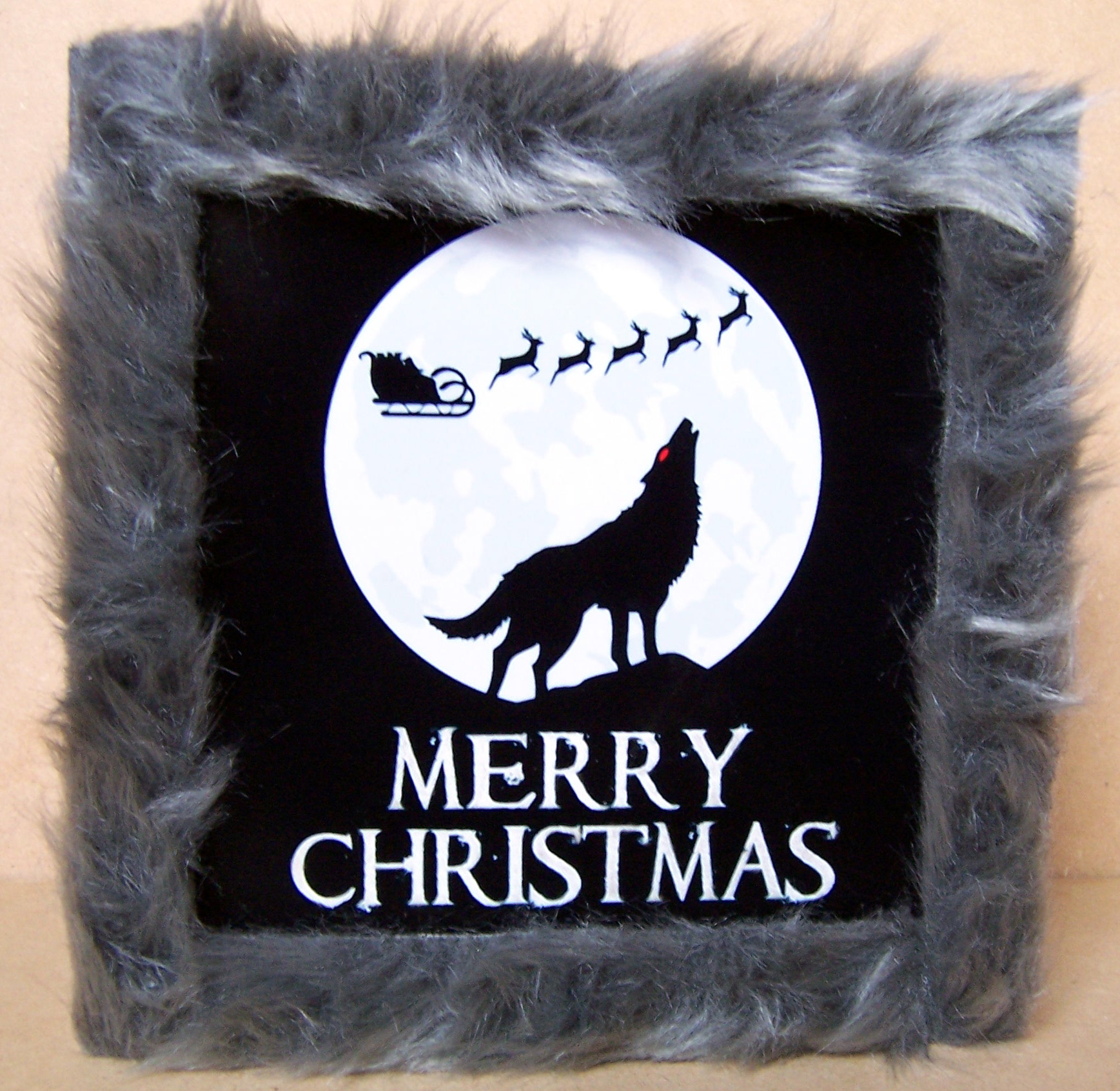 Whitch Craft: Wolf Christmas Card