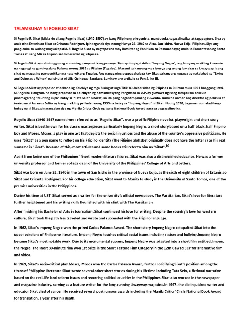 impeng negr - philippin news collections