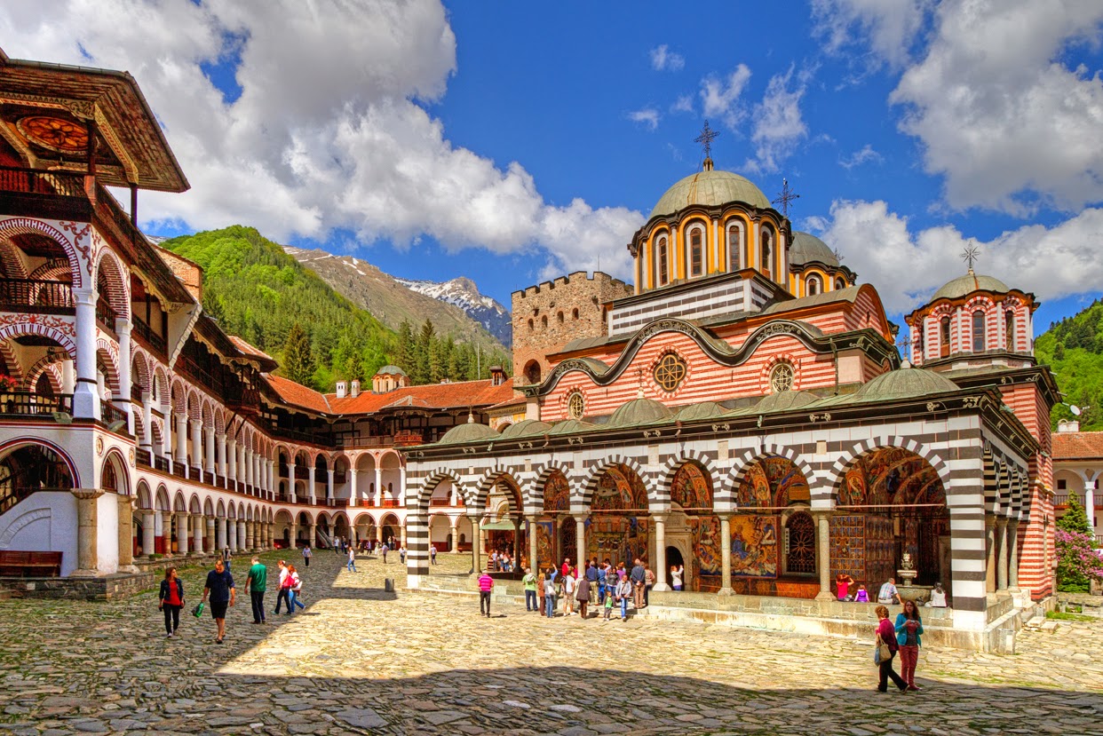 The Ambling Rambler: The Rila Monastery
