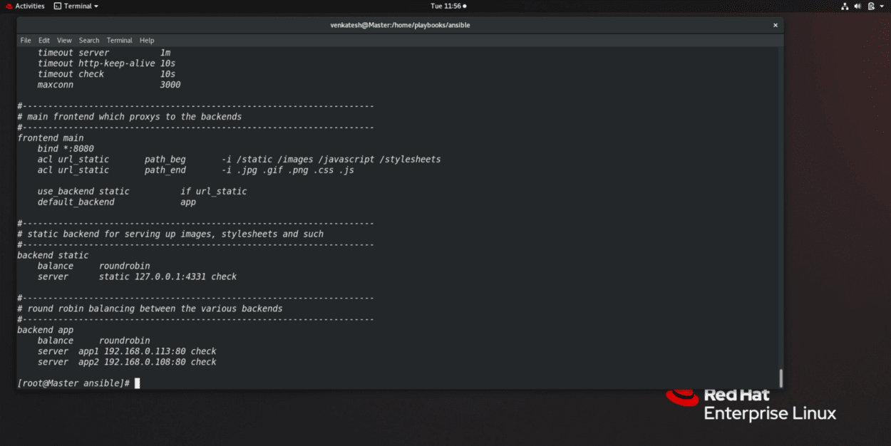 Configure Haproxy Using Ansible Roles Devops Tutorials Jenkins Docker Kubernets And More