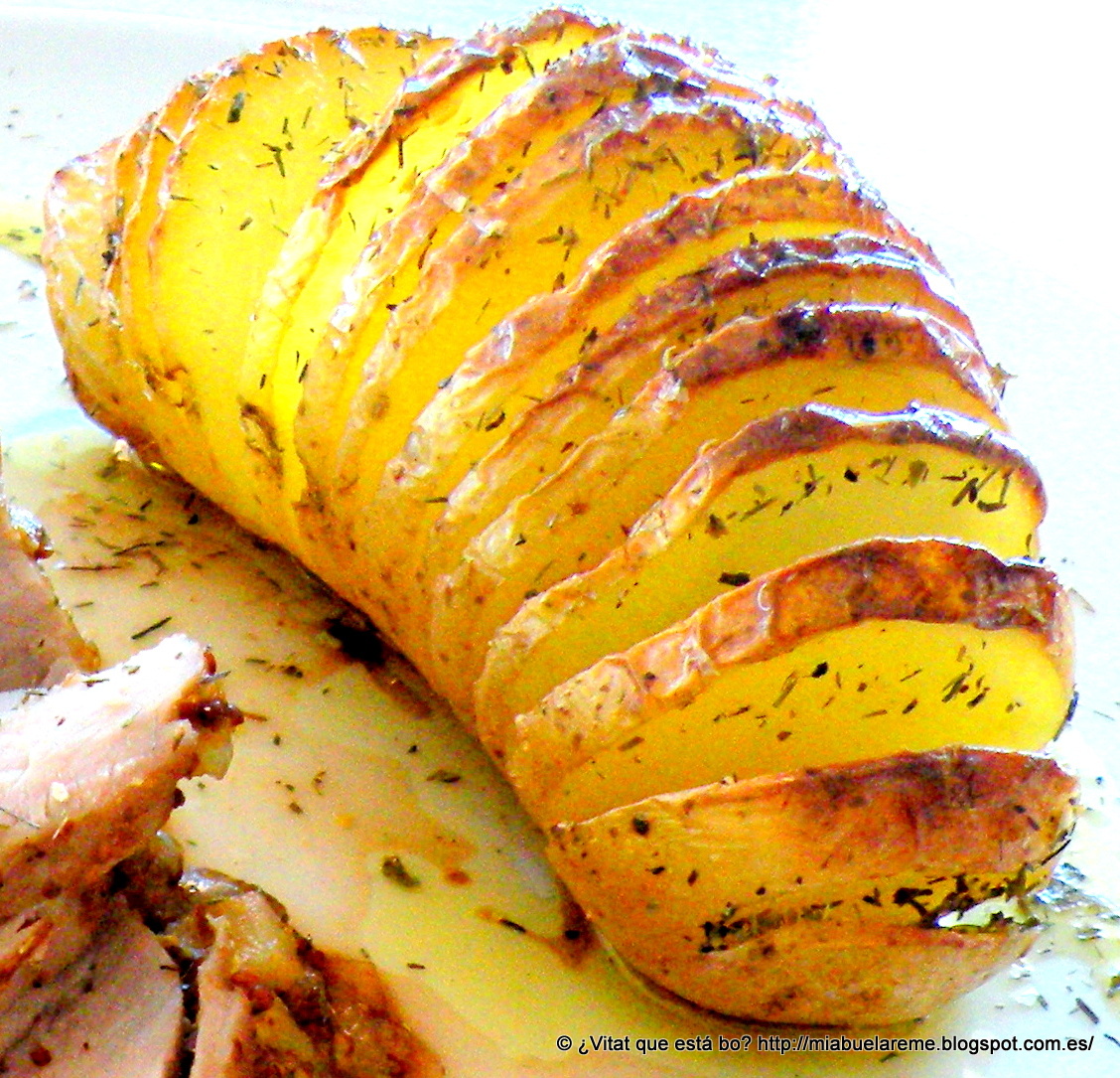 ¿vitat Que Está Bo Patatas Hasselback