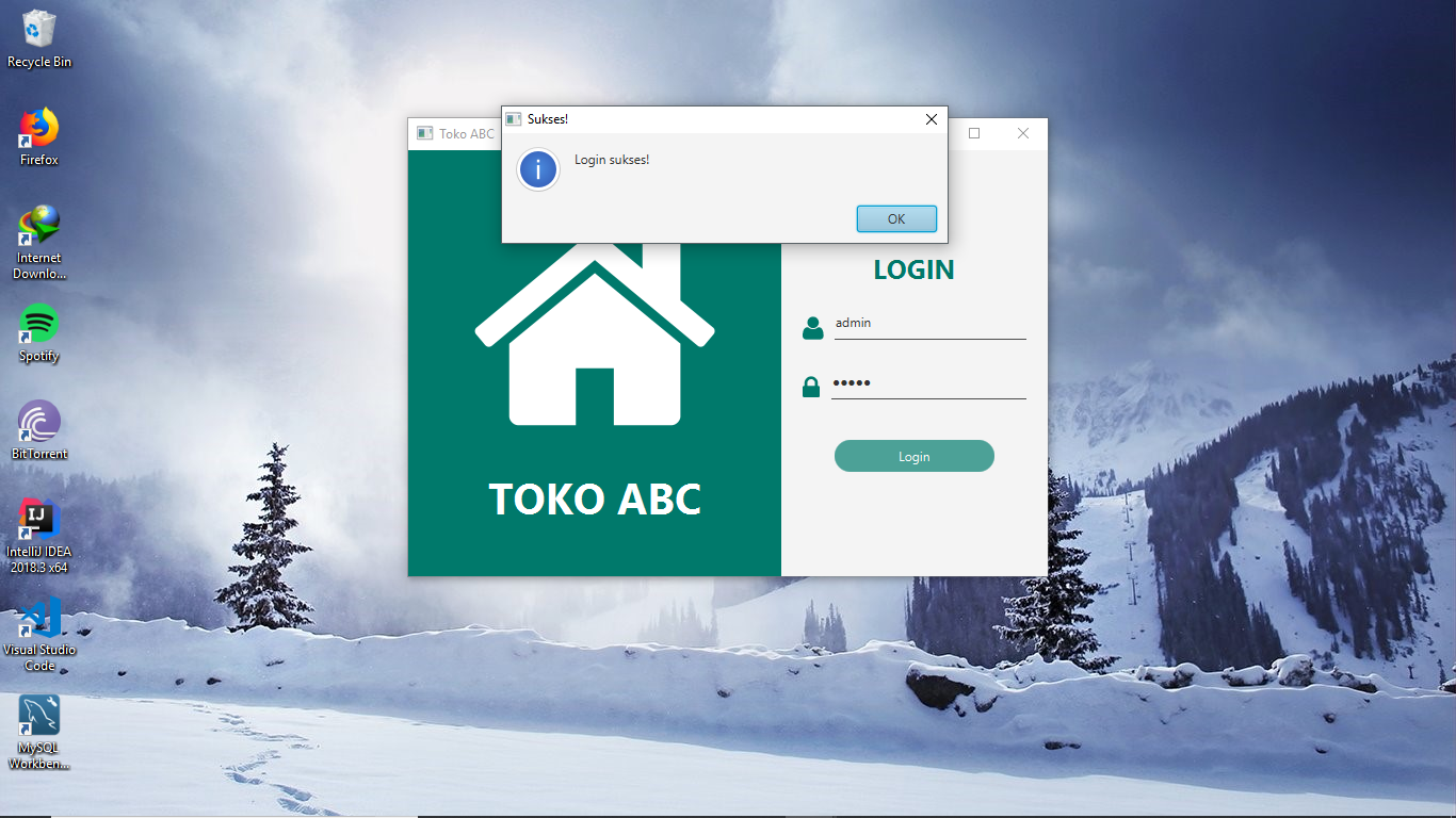 Javafx Crud Mysql Stok Barang Toko