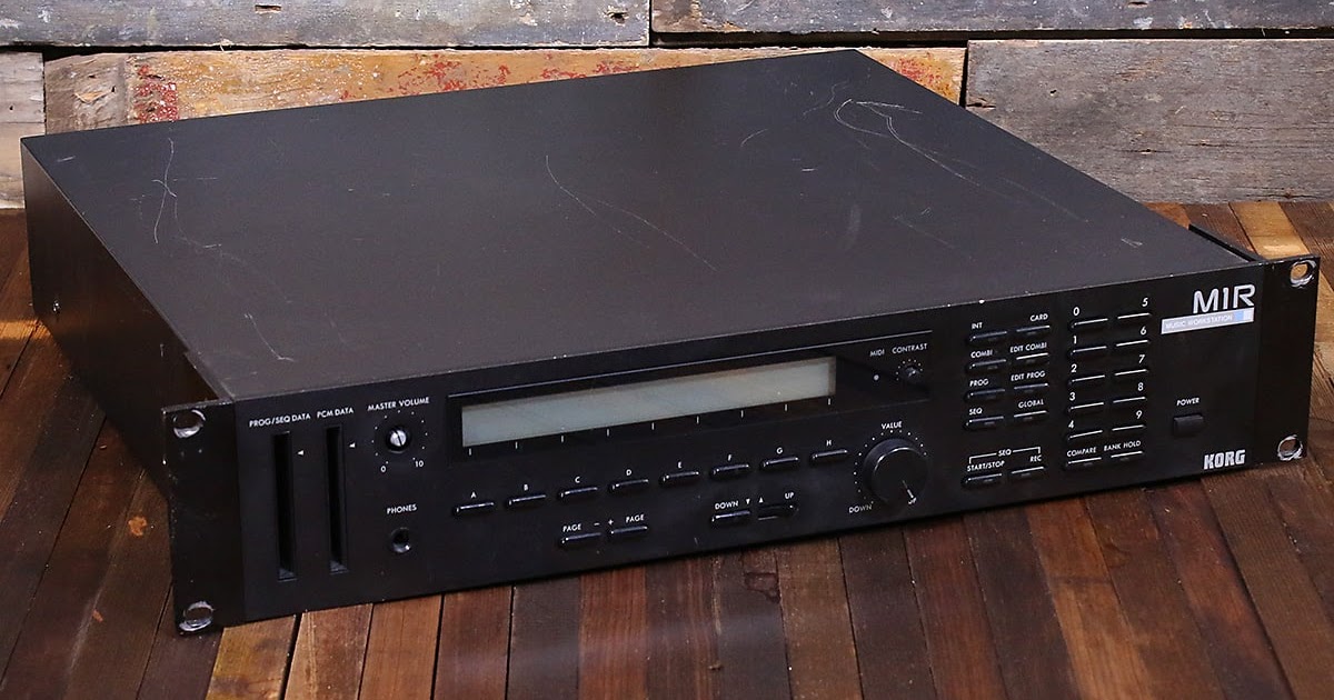 MATRIXSYNTH: Korg M1R Rackmount Workstation Synthesizer M1