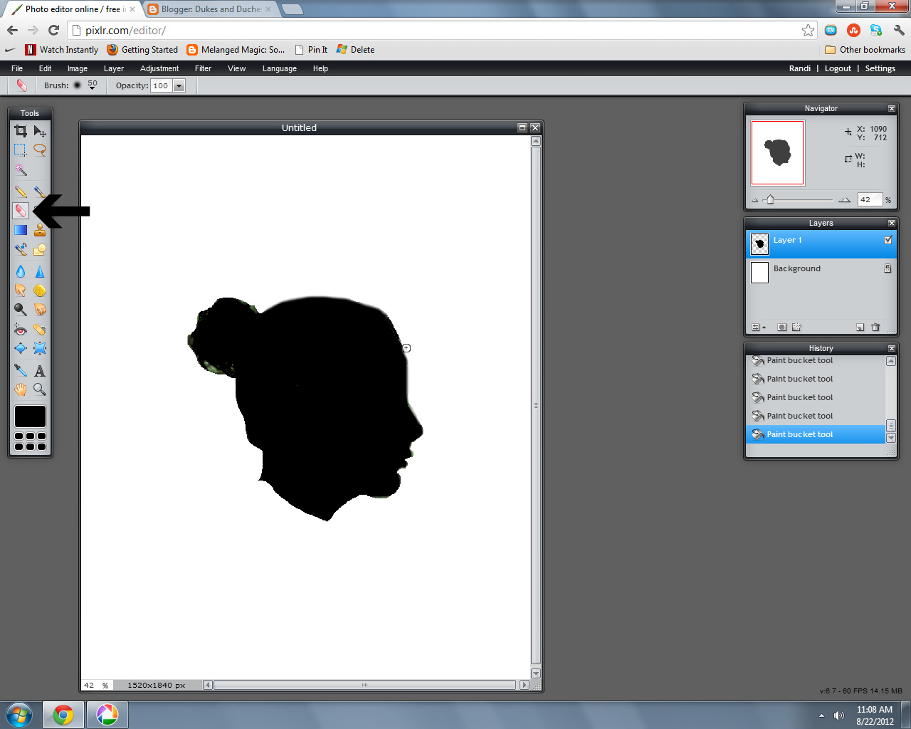 PIXLR: Free Online Silhouette Creator | Make Photo Silhouettes