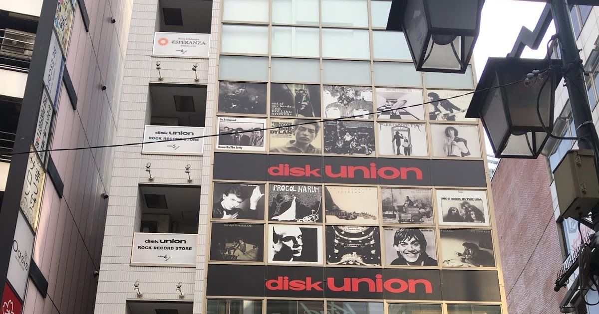 Tokyo Explorer's Map: disc union 新宿ロックレコードストア｜