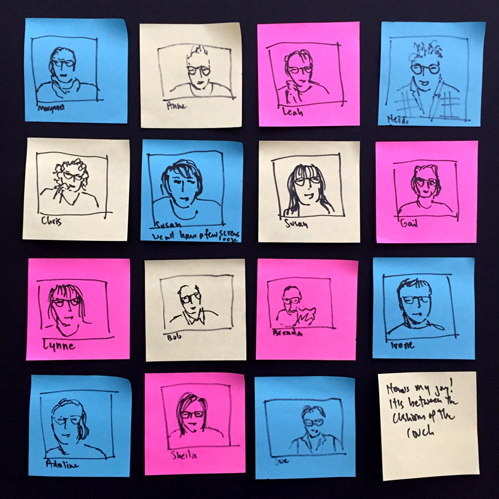 sketches and impressions: Zoom Sketching