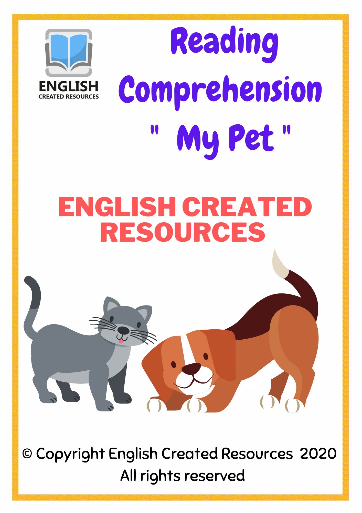 Reading Comprehension - English Created Resources
