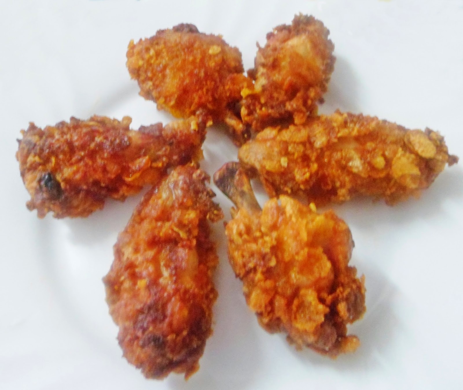 Las Recetas de Txumi: Alitas de pollo crispy al estilo KFC
