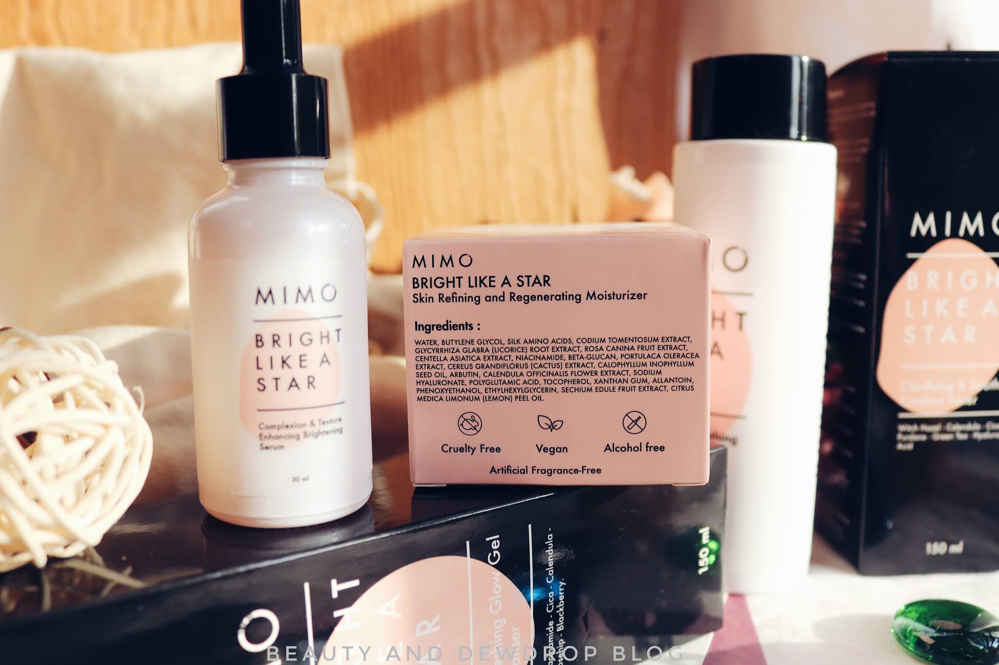 MIMO BY M Bright Like A Star Set Review | Beauty & Dewdrop Blog
