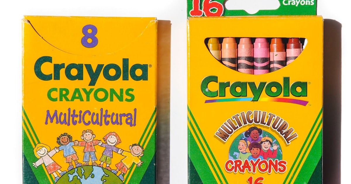 Multicultural Crayola Crayons 8 and 16 count | Jenny's Crayon Collection