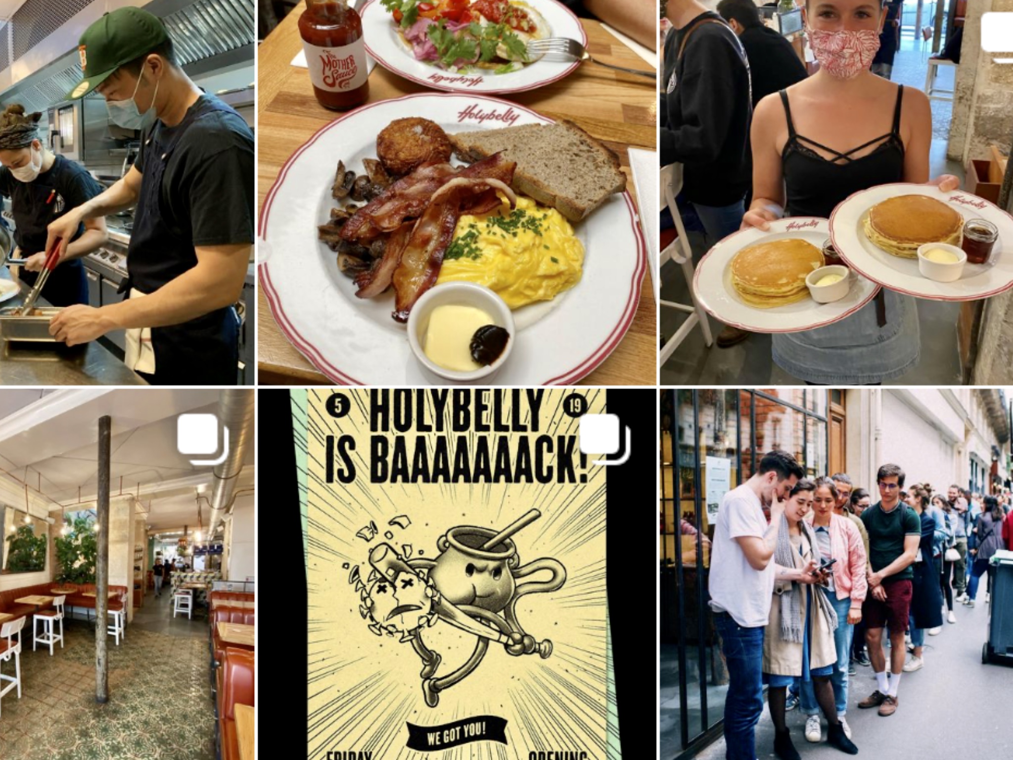 paris breakfasts: Paris Breakfast at Holybelly Cafe, Matisse