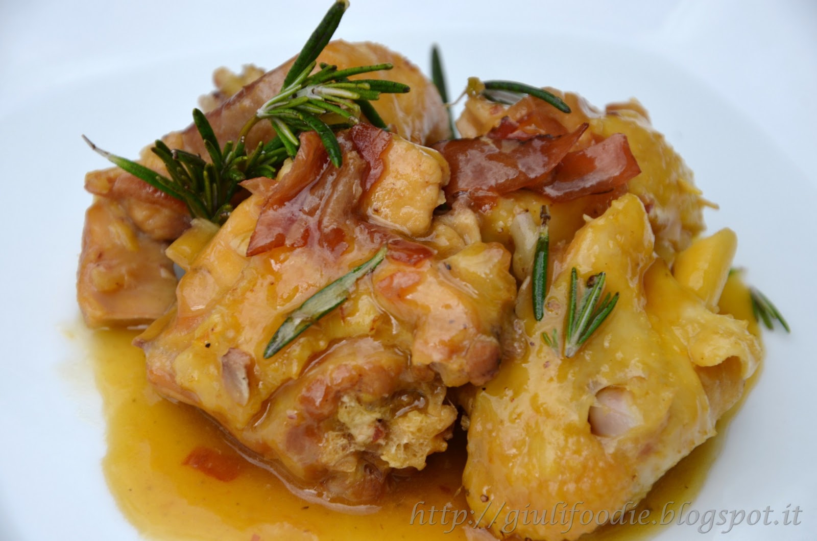 Giuli Foodie, le mie ricette in cucina: Pollo alla Birra e Speck