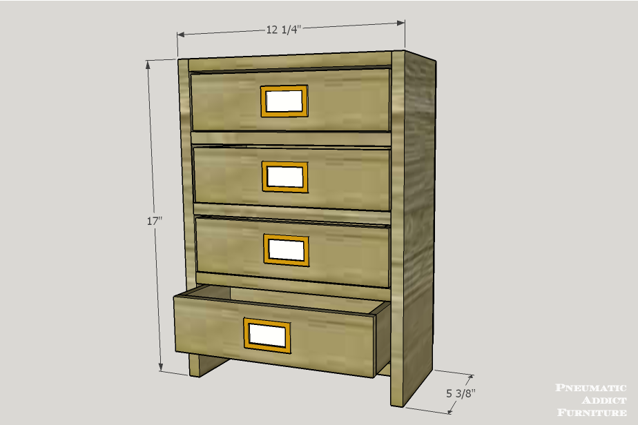 Counter-top Storage Drawer Building Plans | Pneumatic Addict