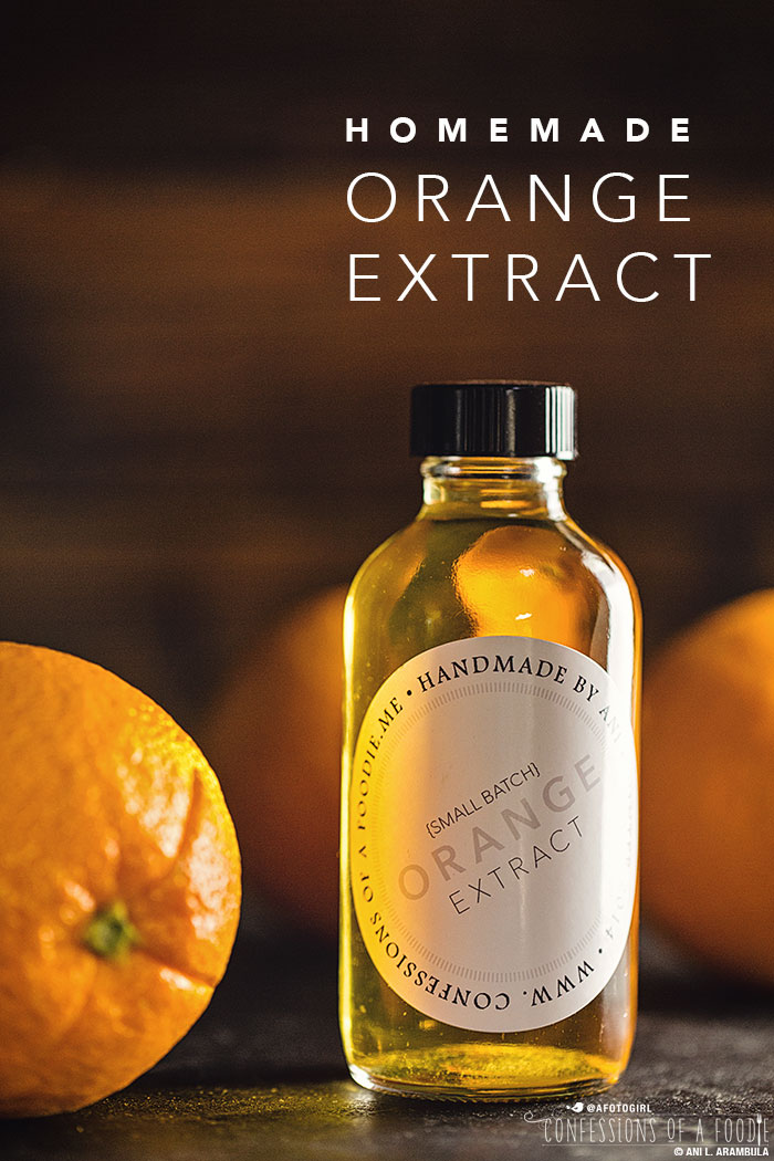 { DIY CHRISTMAS } Homemade Orange Extract