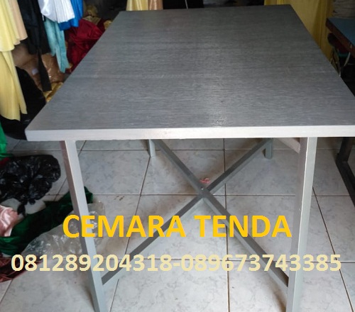 Meja lipat Meja catering I Meja prasmanan | JASA PEMBUATAN TENDA PESTA ...