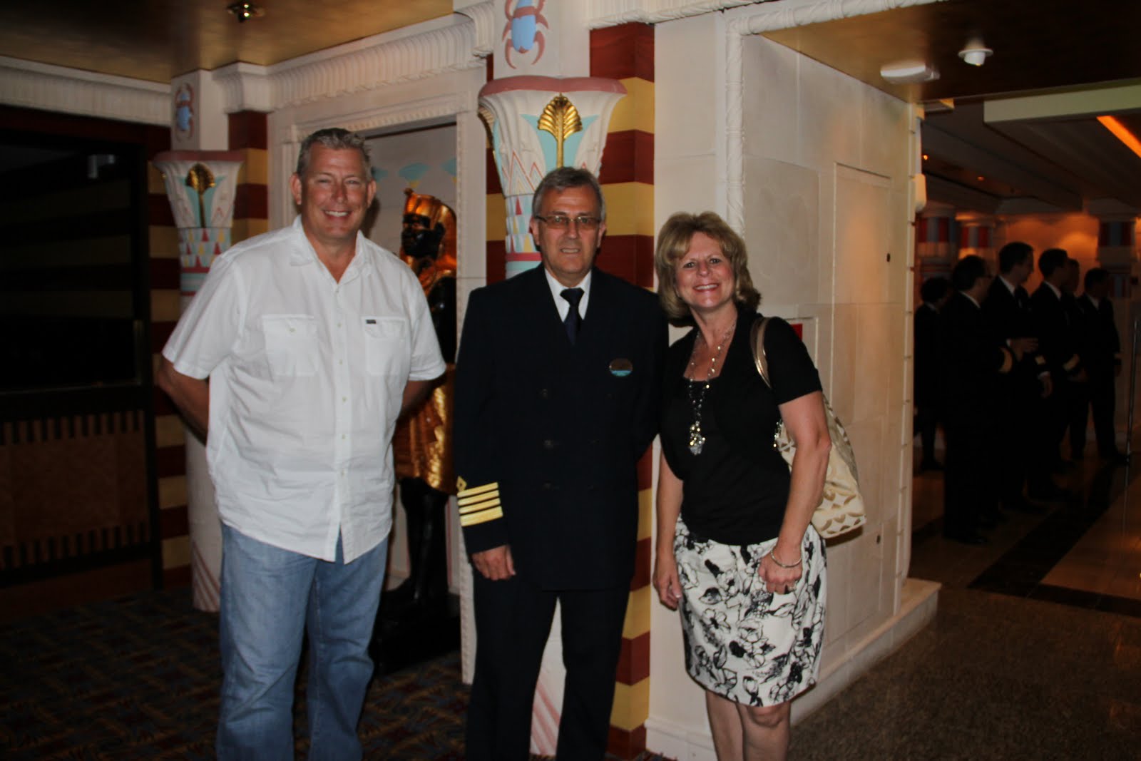 Mimi's Corner!: Cocktail Reception with the Captain and not 1 but 2 ...