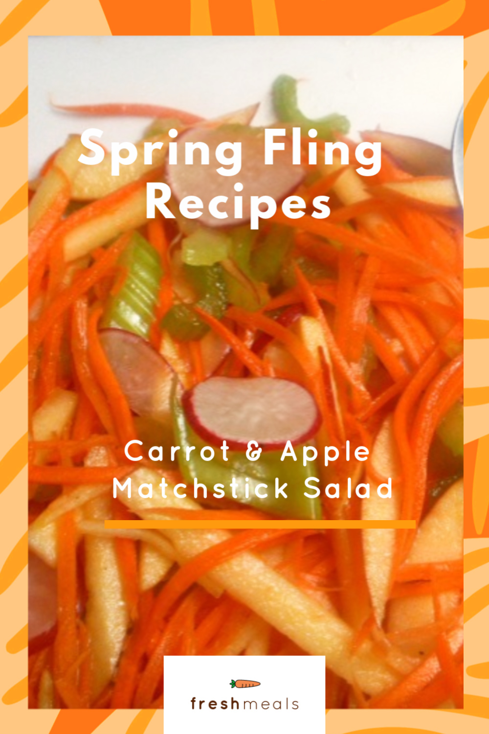 Slice of Southern: Spring Fling: Carrot and Apple Matchstick Salad