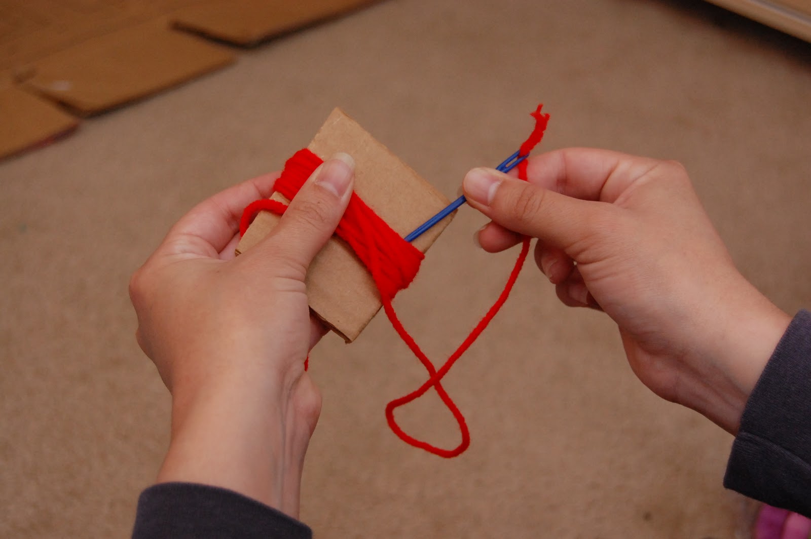 Mohawk Knit Hat DIY (without actually knitting) | So Here's My Life...