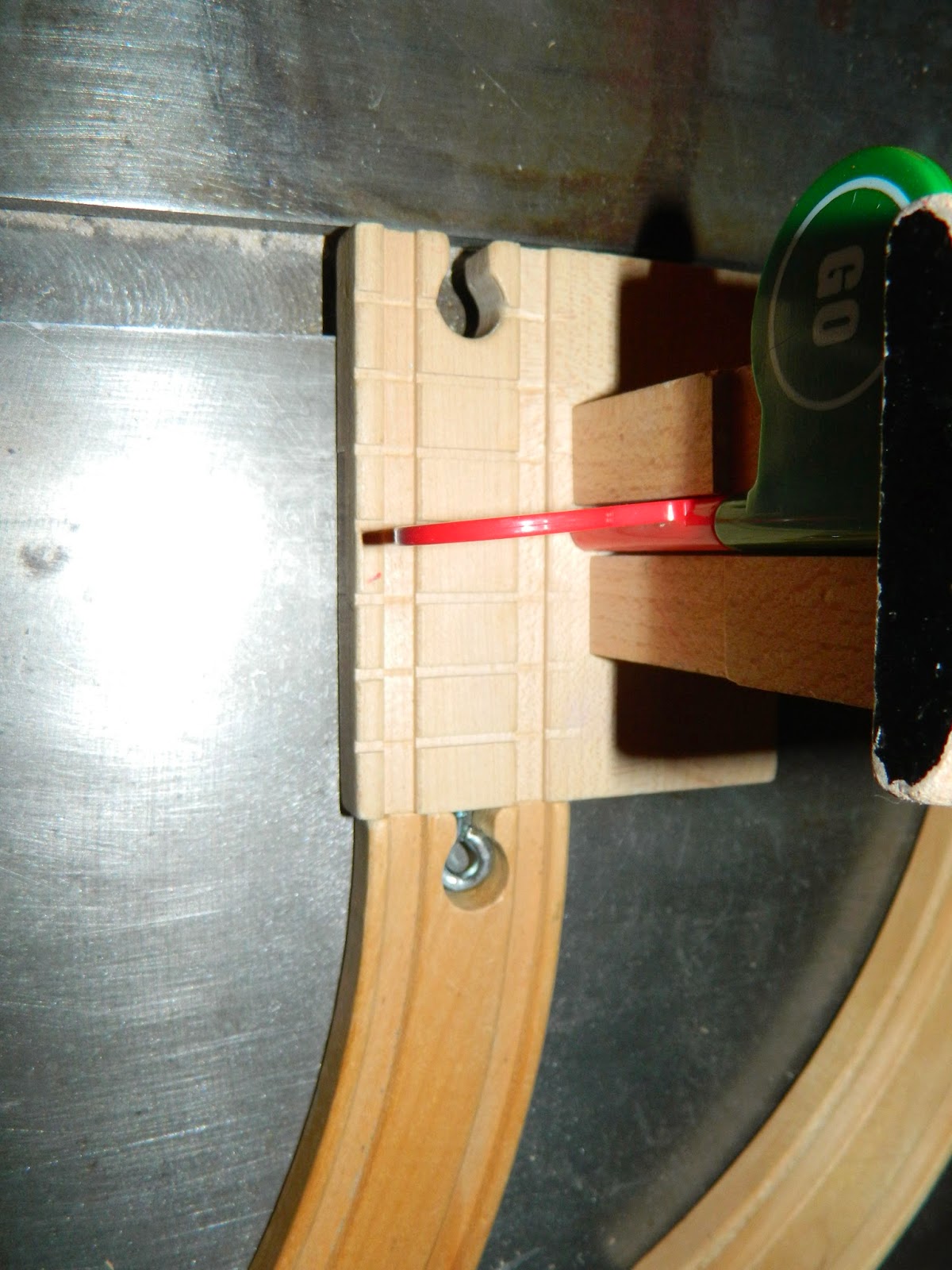 Creations By ASH: Fixing Wooden Train Tracks