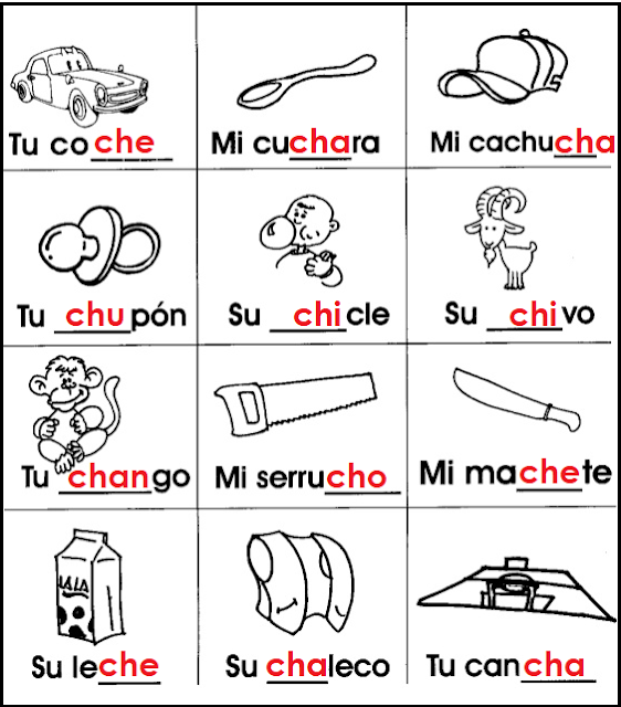 MI GRADO PRIMERO: Practico la Ch