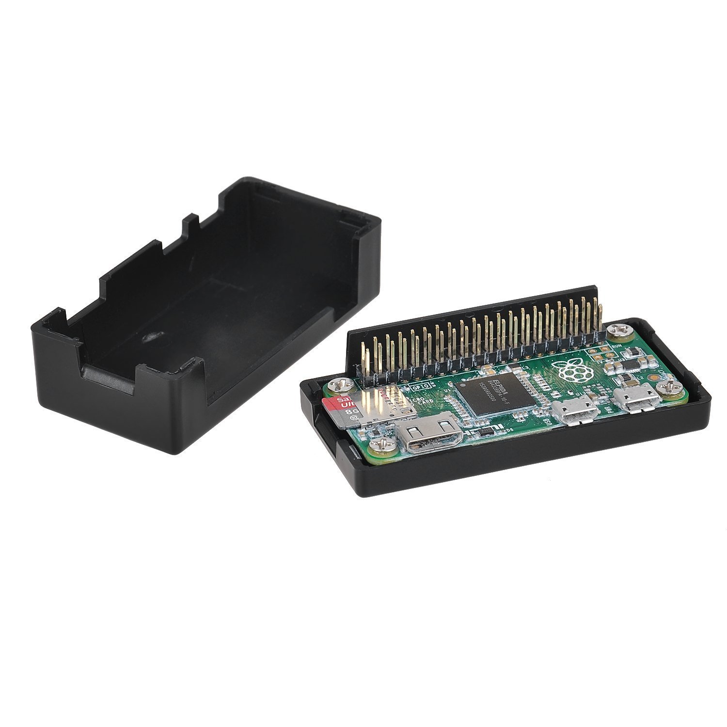 MMDVM HS Hat hotspot: Black Case Cover for Raspberry Pi Zero with a ...