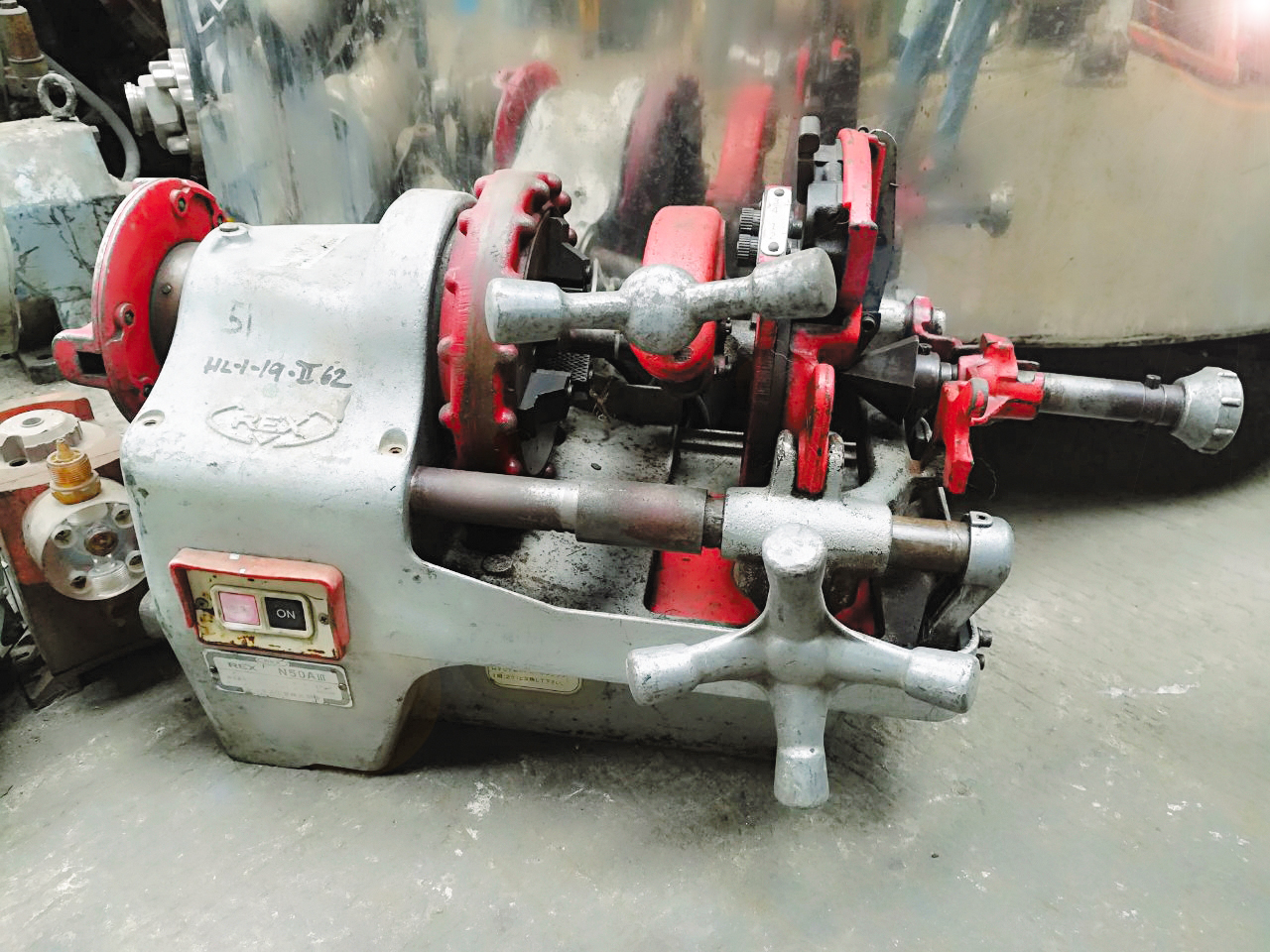 Products: Rex Pipe Threader 2 inches Rex N50AIII