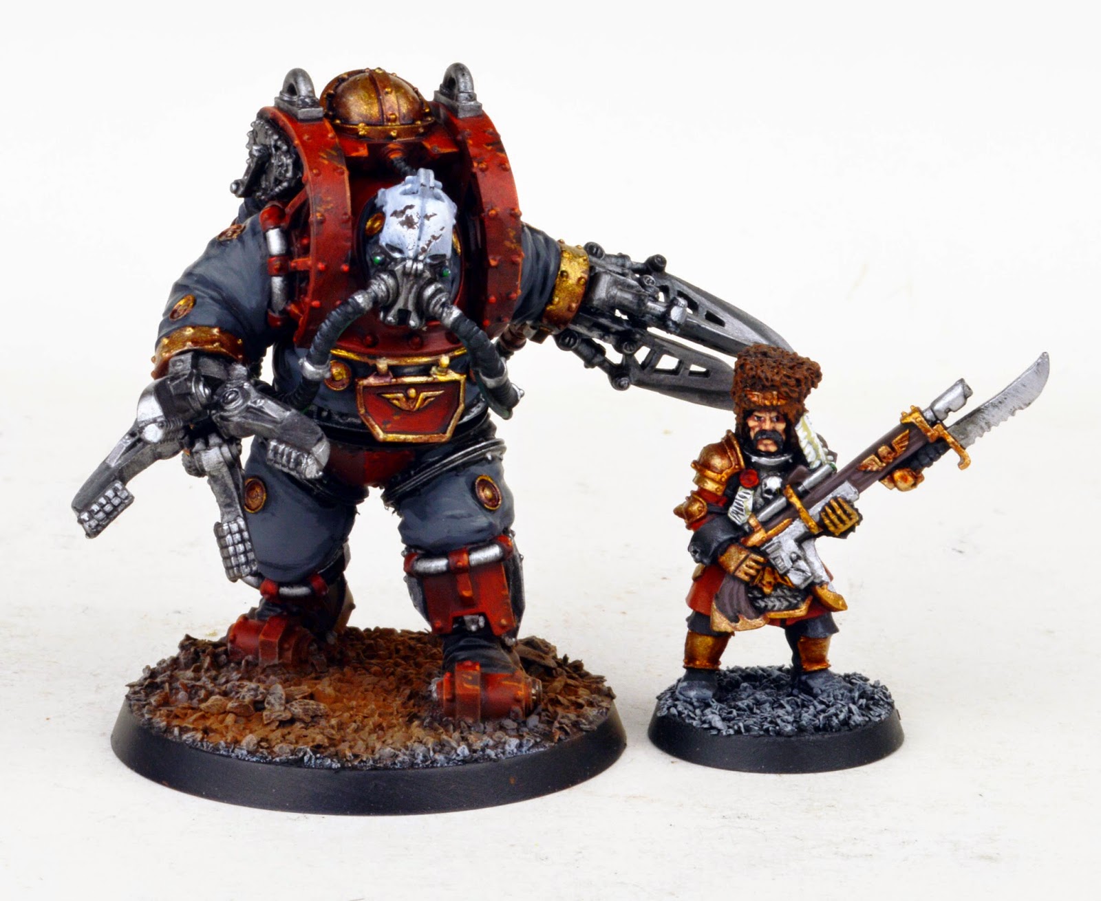 davetaylorminiatures: Solar Auxilia - Charonite Ogryns Complete!