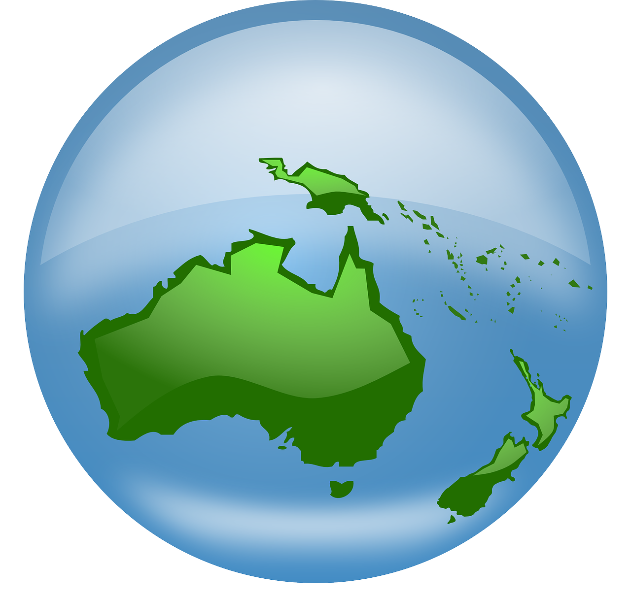 SOCIALES J - A: Geografía física de Oceanía