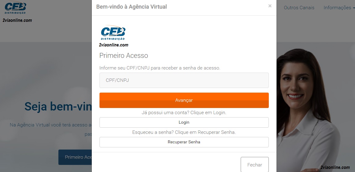 2Via da CEB - Conta de Luz 2024-2025