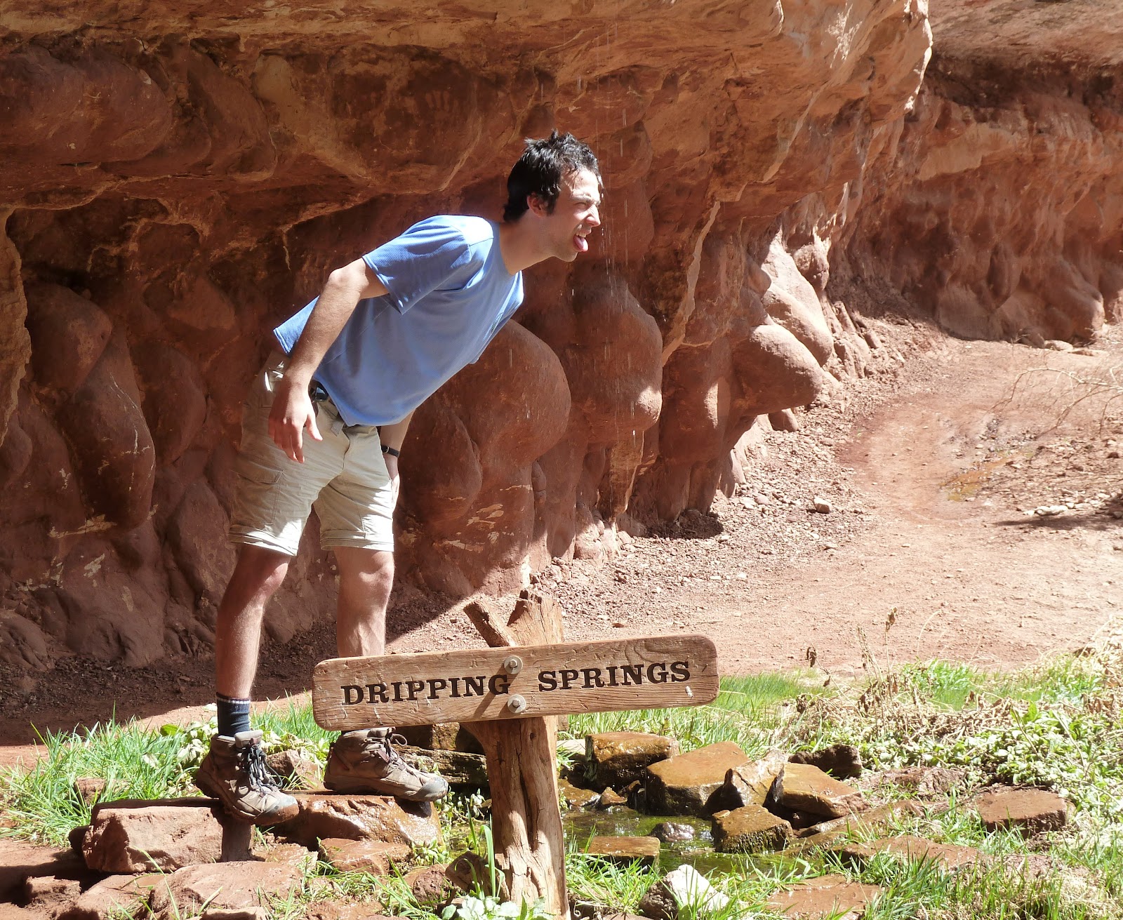 Jake's Outdoor Adventures: Arizona Grand Canyon: Day 2, Dripping Springs