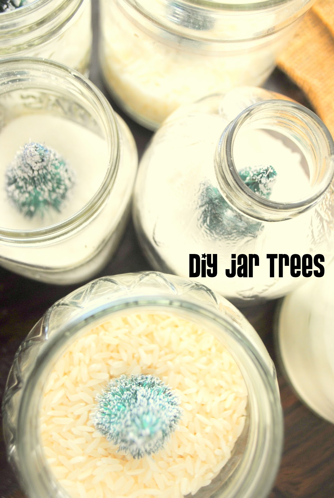 ThriceTheSpice: DIY Jar Trees