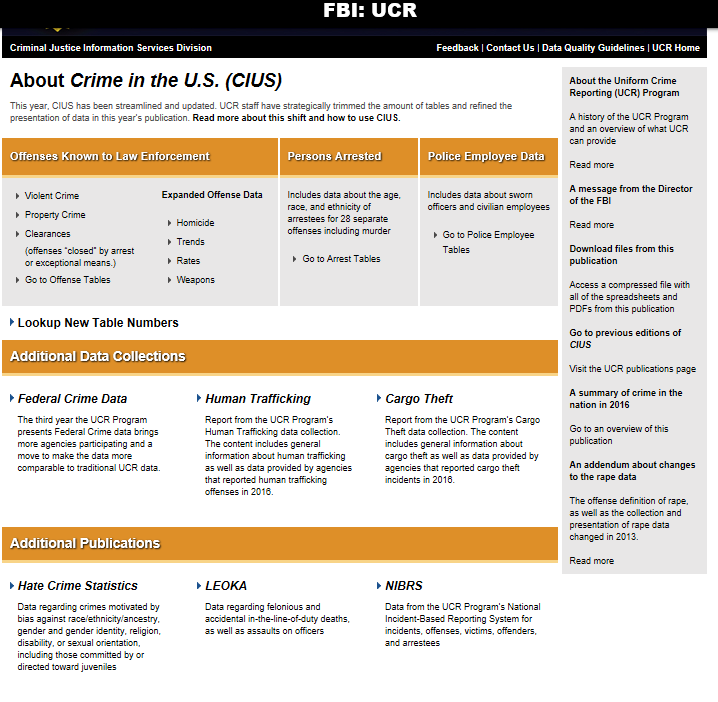The First FBI Crime Report Issued Under Trump Is Missing A Ton Of Info
