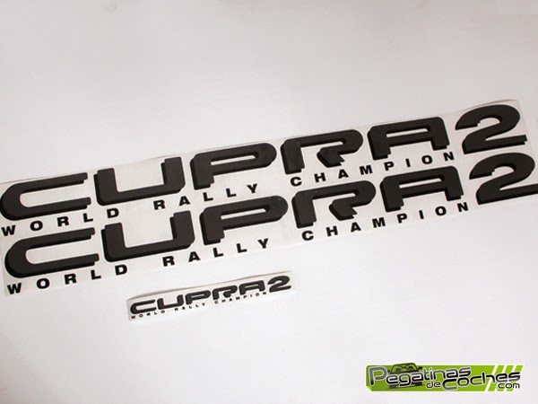 www.pegatinasdecoches.com: Seat Ibiza Cupra 2