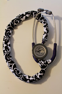 Made With Love and Imperfections: Stethoscope Cover.....First Attempt :-)