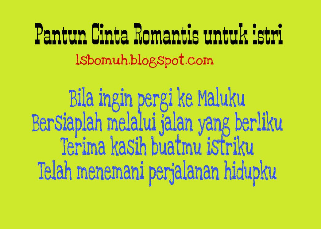 Pantun Cinta Romantis untuk Istri Suami Kekasih
